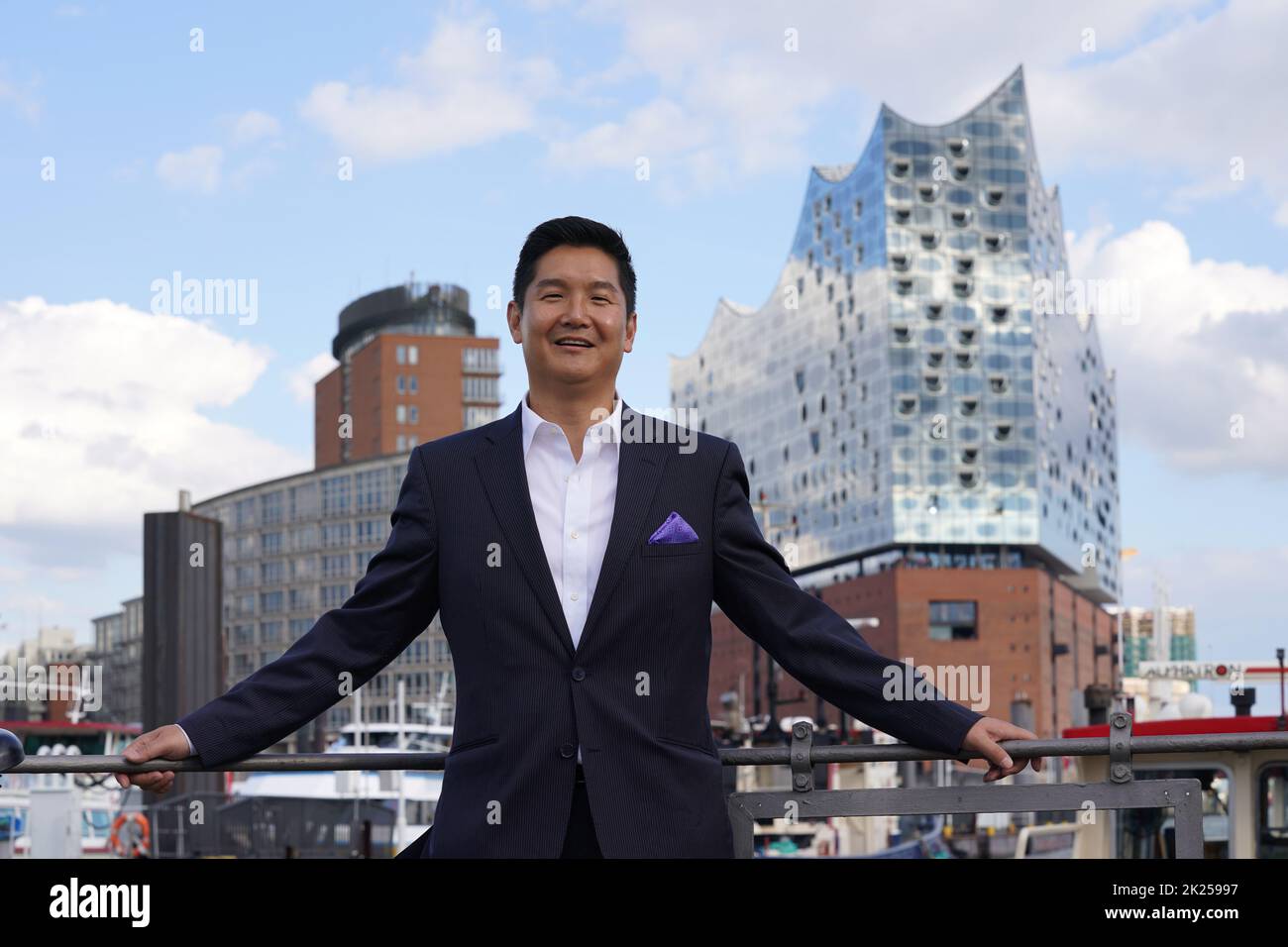 Hamburg, Germany. 22nd Sep, 2022. Jason Chue, Consul General at the U.S. Consulate General in ...
