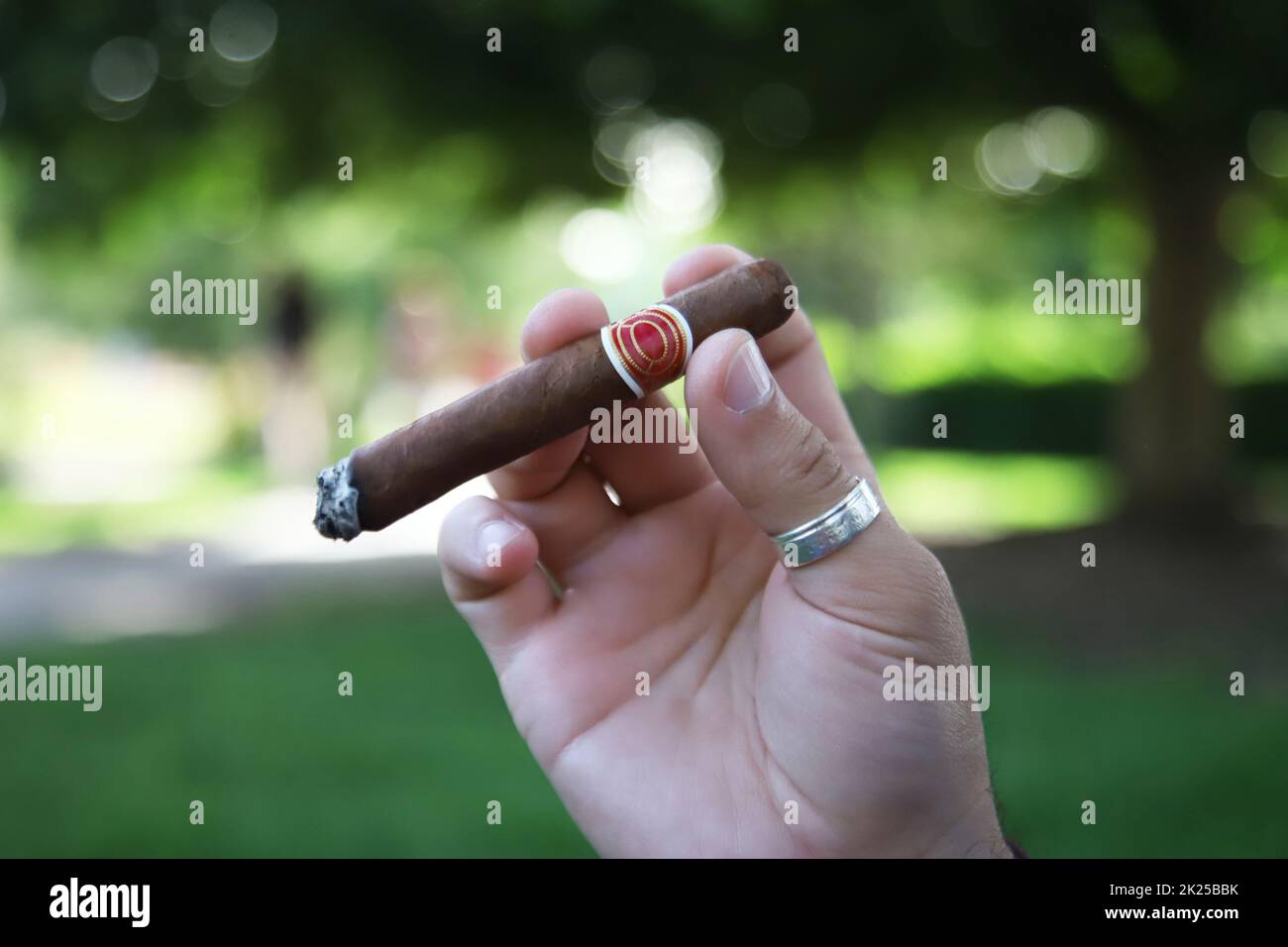 Male cigar hi-res stock photography and images - Alamy