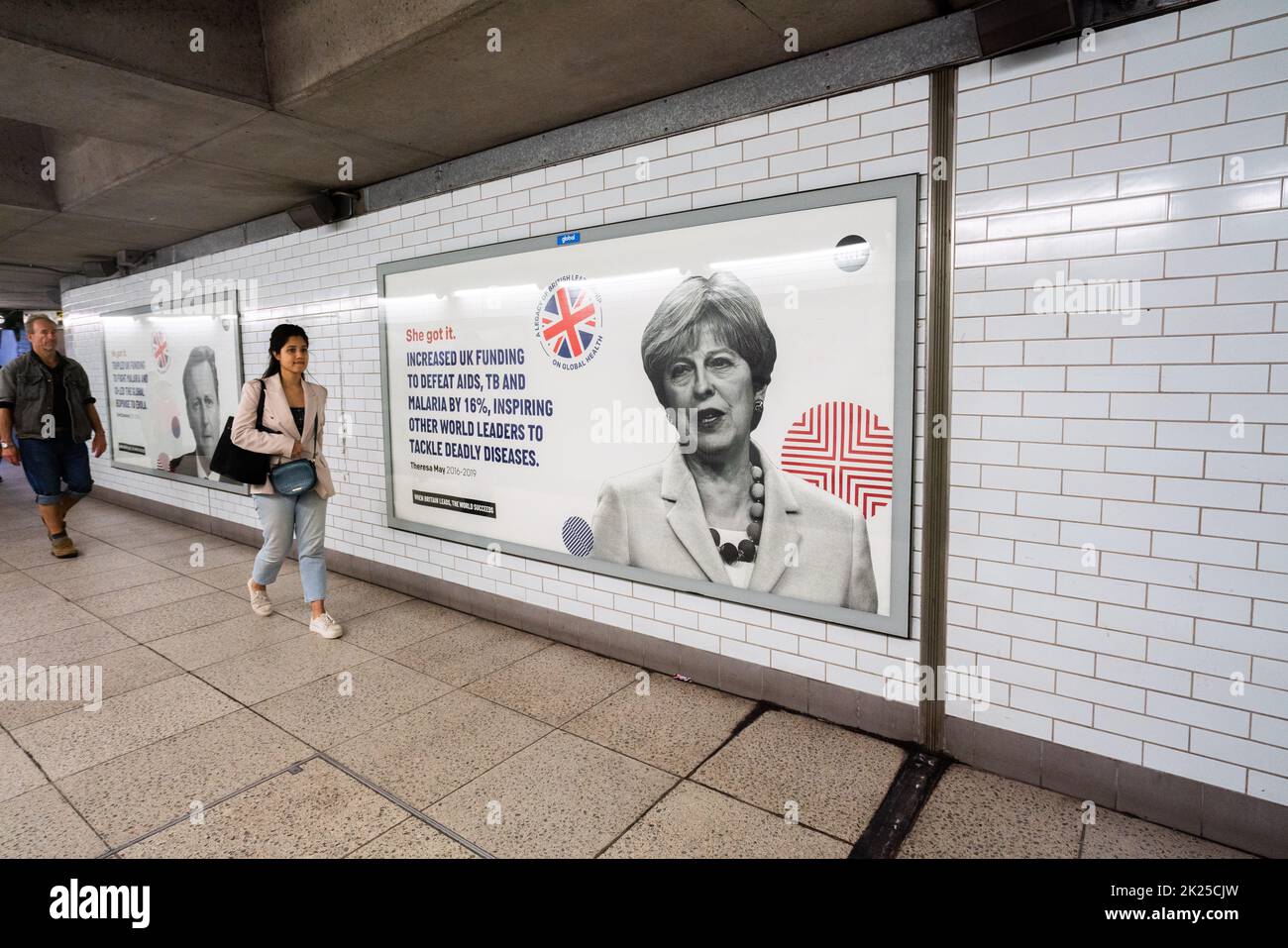 London UK. 22 September 2022. Former Conservative PM Theresa May. A ...