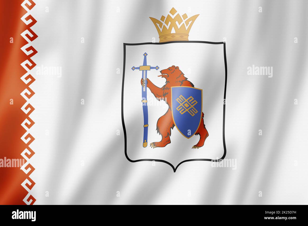 Mari el flag hi-res stock photography and images - Alamy