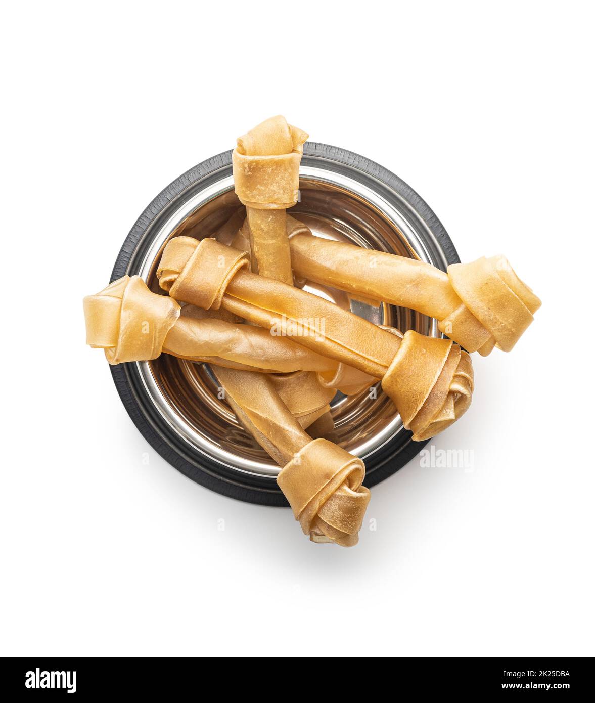 Delicacy for dogs. Chewing bone for dog Stock Photo - Alamy