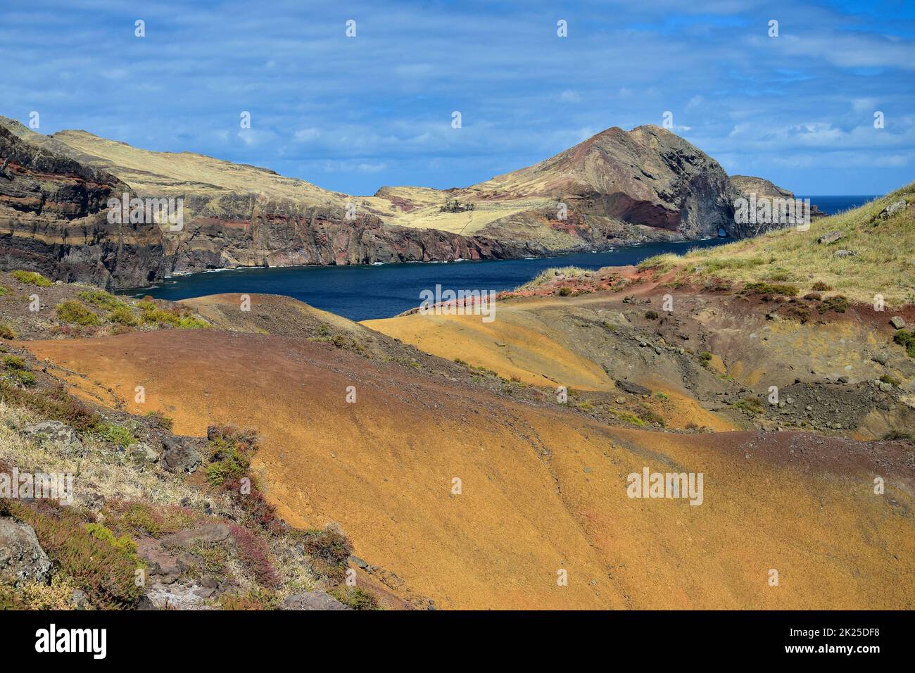 Beautiful colors at Ponta de Sao Lourenco, a peninsula in the east of ...