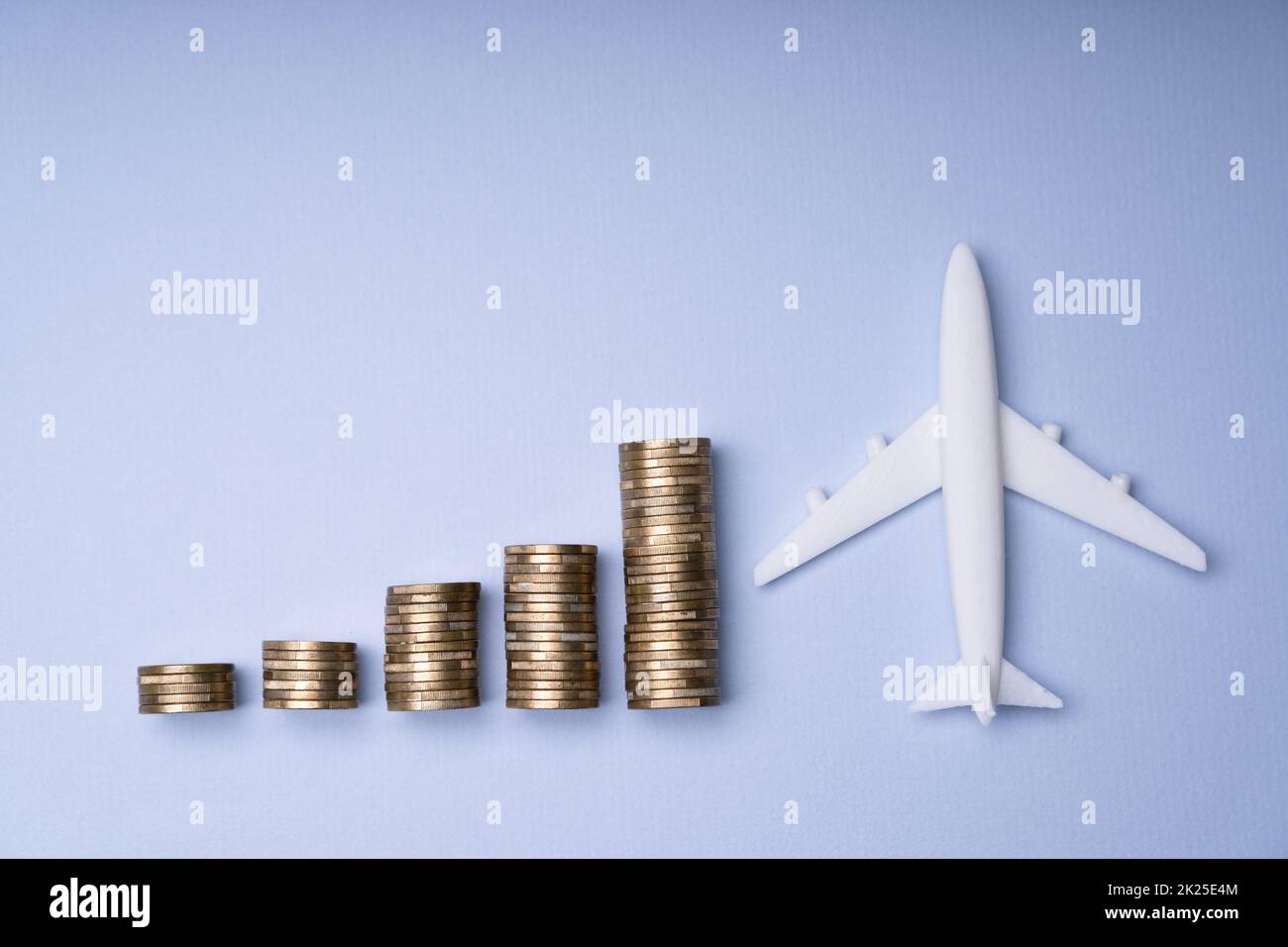 Money Coin Graph Upward Direct Increase Stock Photo - Alamy