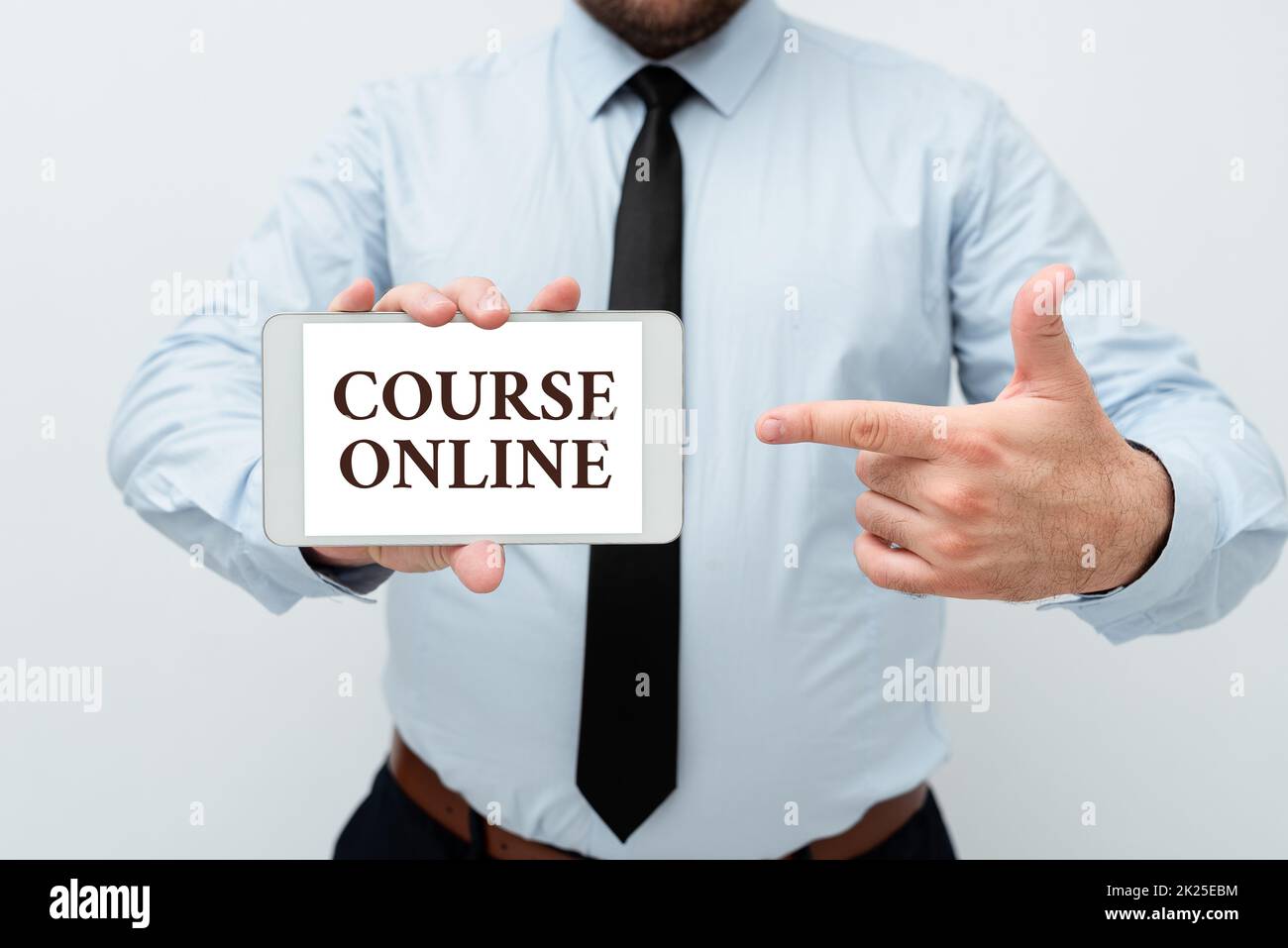 Sign displaying Course Online. Business idea eLearning Electronic ...