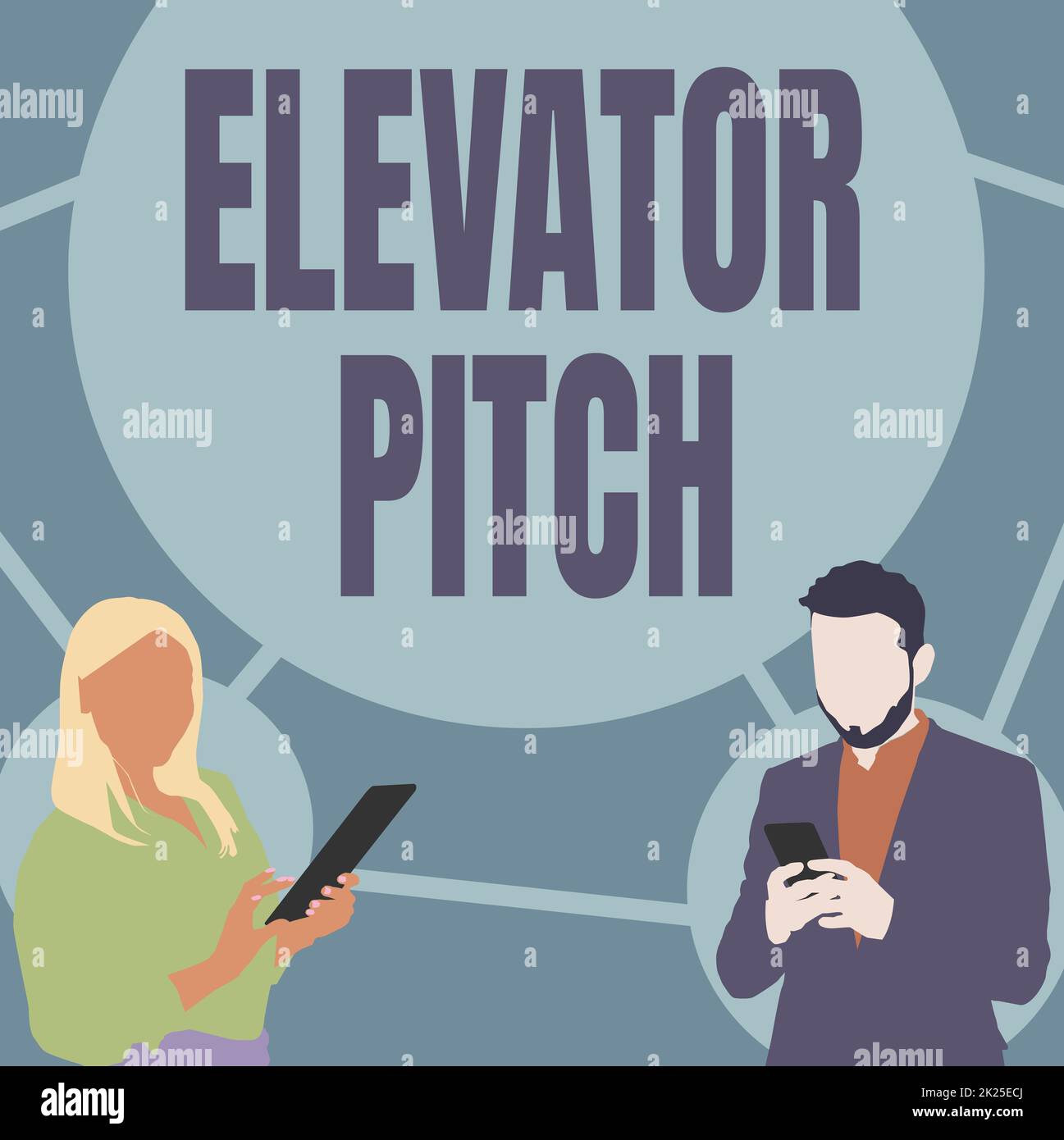 Text caption presenting Elevator Pitch. Business idea A persuasive ...