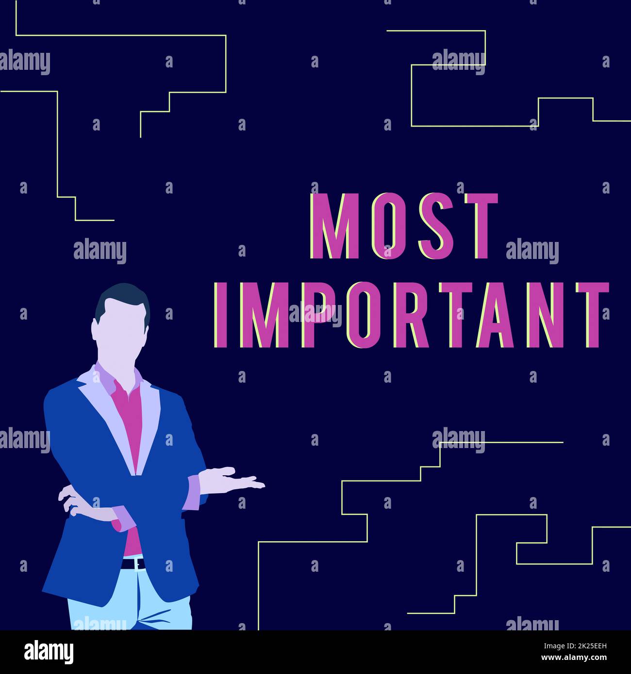 Text caption presenting Most Important. Business showcase Greatest or ...