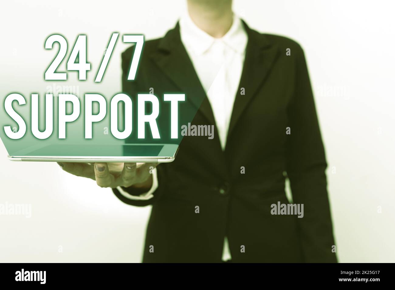 Handwriting text 24 Or 7 Support. Internet Concept Giving assistance to ...