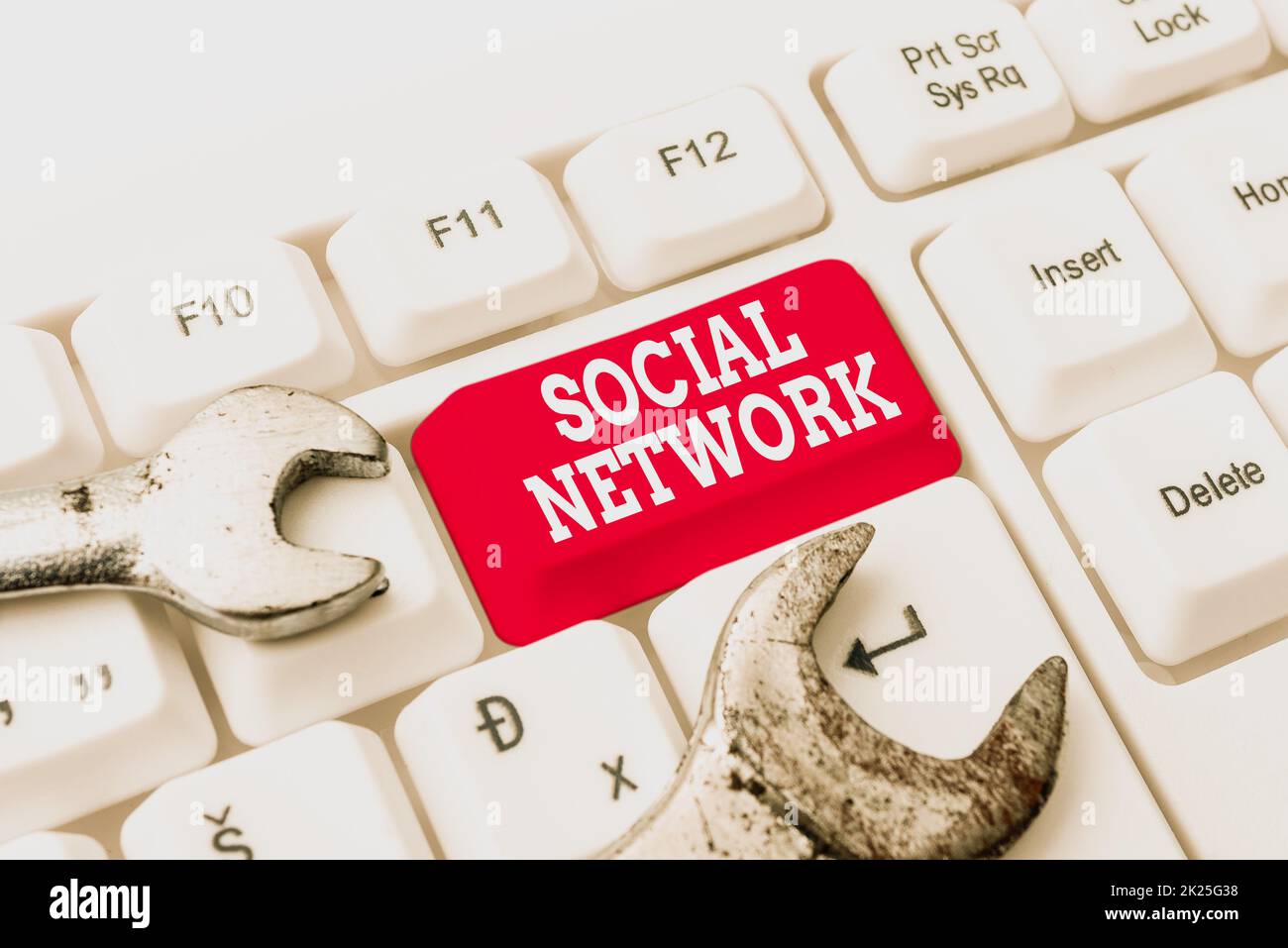 Inspiration showing sign Social Network. Business overview Interactions ...