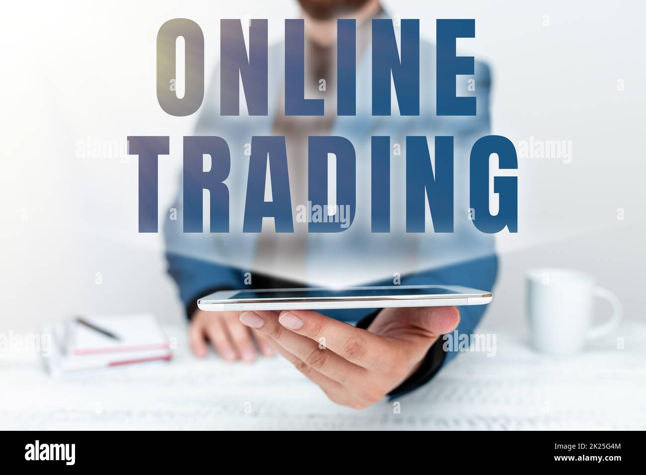 Text caption presenting Online Trading. Business idea Buying and ... Text caption presenting Online Trading. Business idea Buying and ...