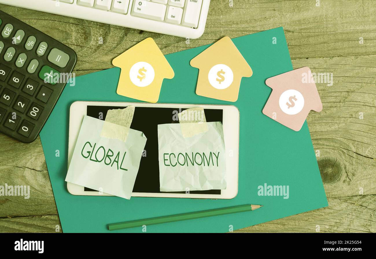 World economy background hi-res stock photography and images - Alamy