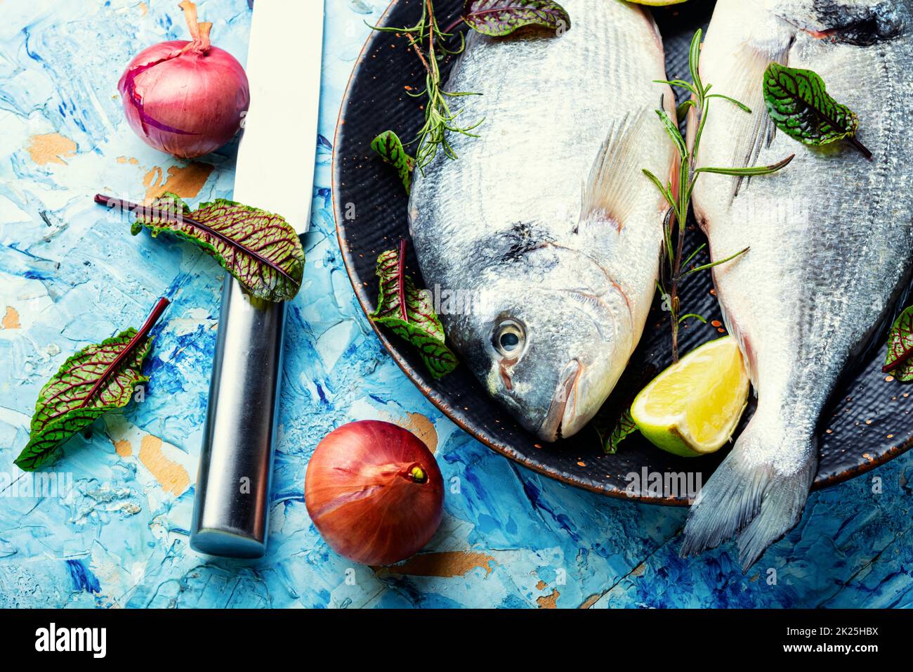 Raw dorado fish hi-res stock photography and images - Alamy