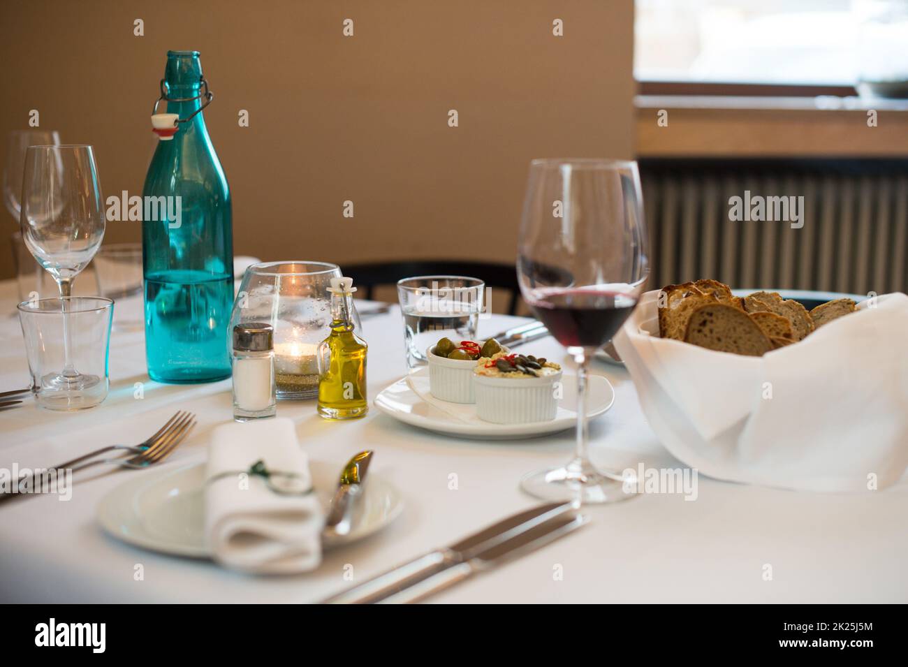 Table for Lunch Stock Photo - Alamy