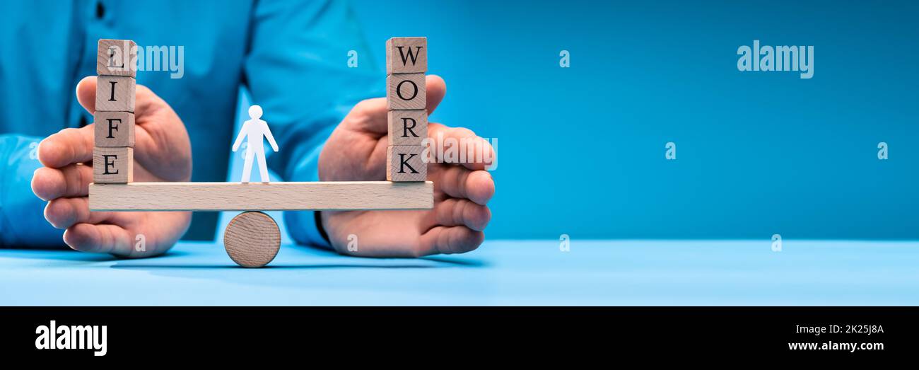 Work Life Balance Choice Stock Photo - Alamy