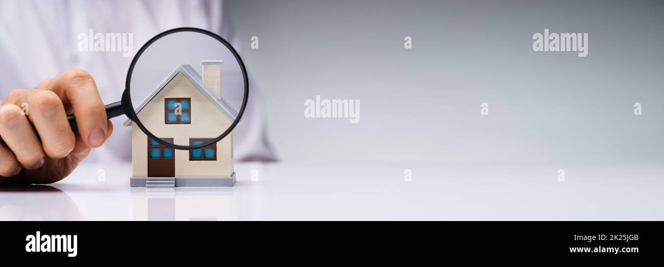 Real Estate House Appraisal And Inspection Stock Photo - Alamy