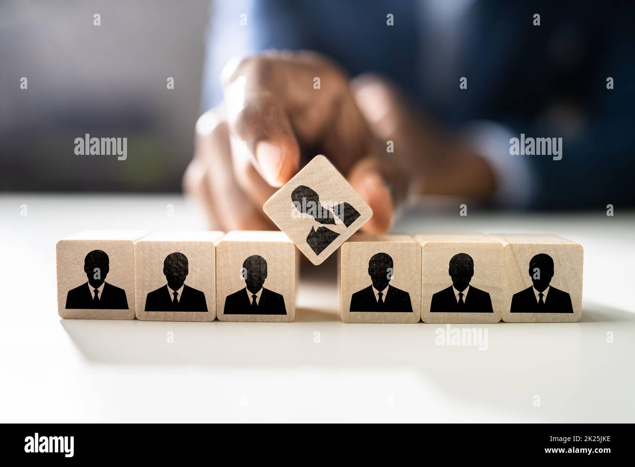 Equal Employee And Gender Opportunity Concept Stock Photo - Alamy