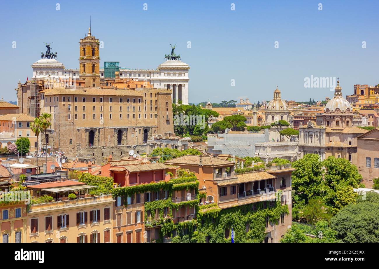 Rome Ancient and Green Stock Photo - Alamy
