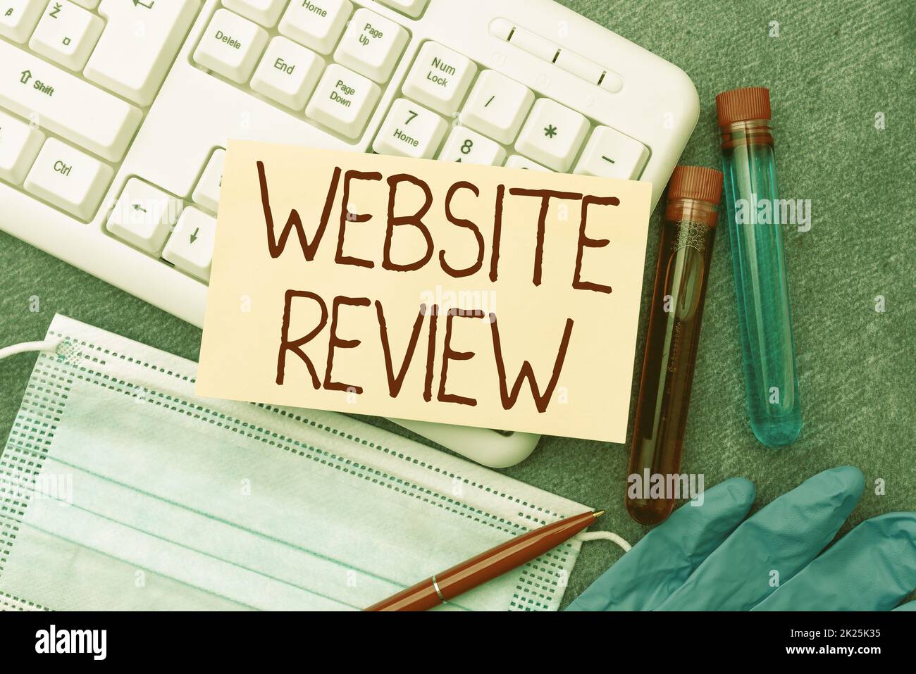 Sign displaying Website Review. Word Written on Reviews that can be ...
