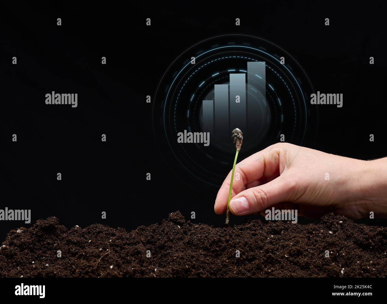 Holographic agriculture hi-res stock photography and images - Alamy