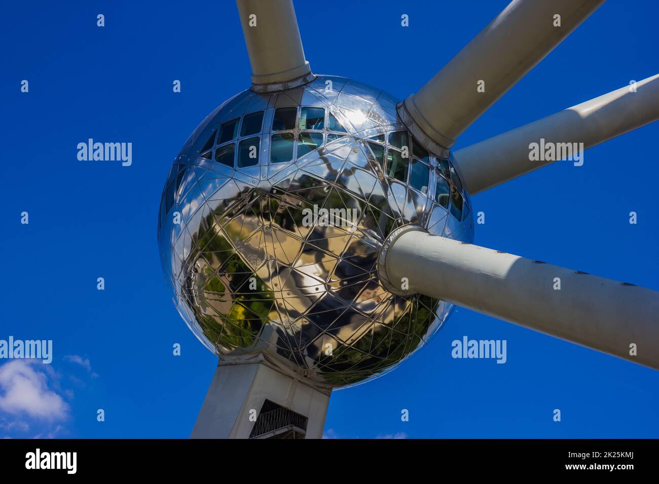 Giant Molecule Landmark Close-Up Stock Photo - Alamy