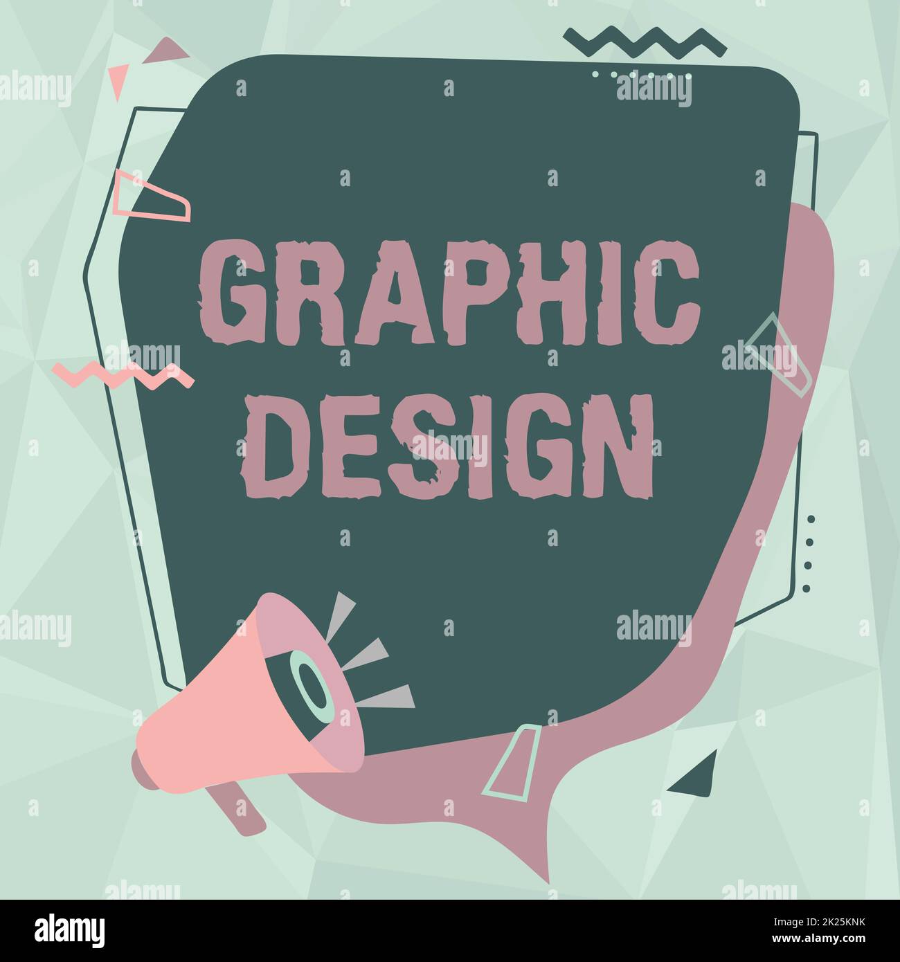 Writing displaying text Graphic Design. Business approach art or skill ...