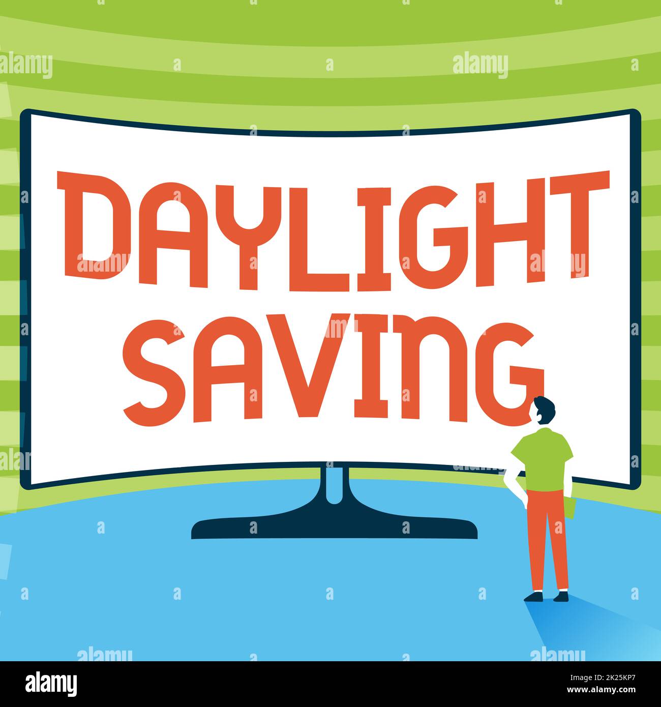 Text showing inspiration Daylight Saving. Business showcase Storage ...