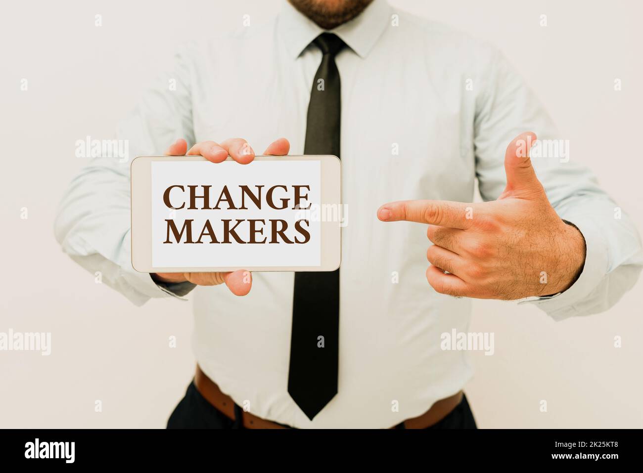 Text caption presenting Changemakers. Internet Concept Young Turk ... Text caption presenting Changemakers. Internet Concept Young Turk ...