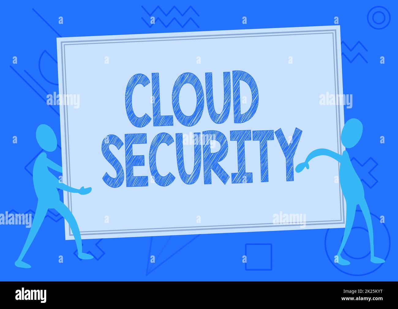 Text sign showing Cloud Security. Business concept Protect the stored ...