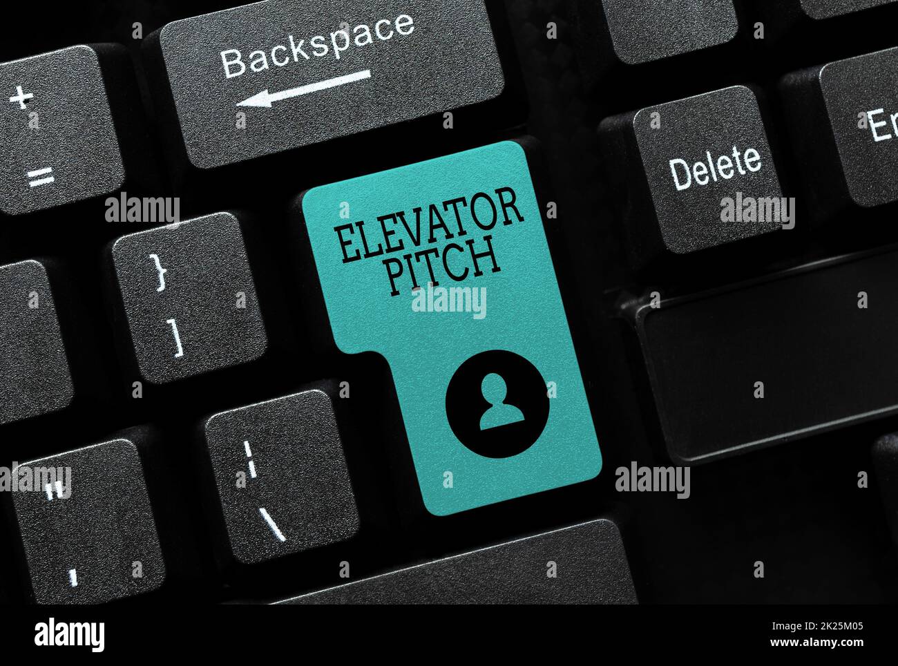 Text sign showing Elevator Pitch. Concept meaning A persuasive sales ...