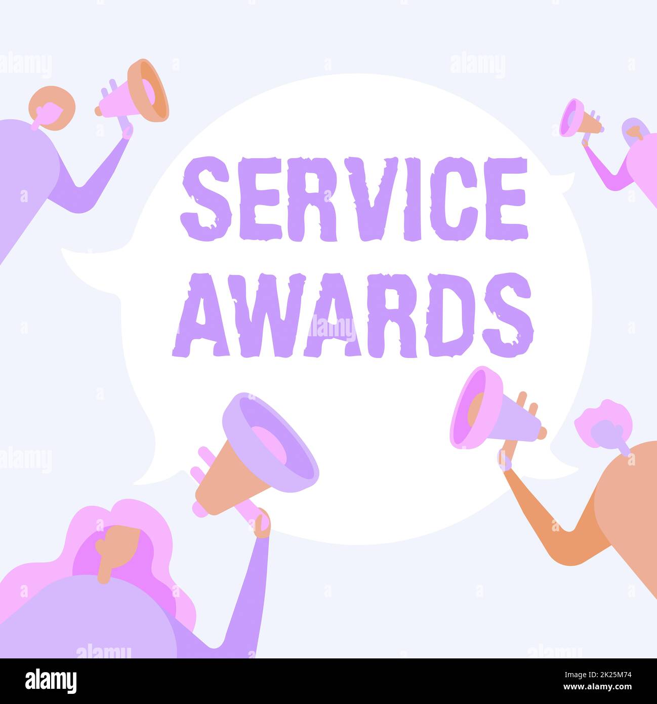 Inspiration showing sign Service Awards. Conceptual photo Recognizing ...