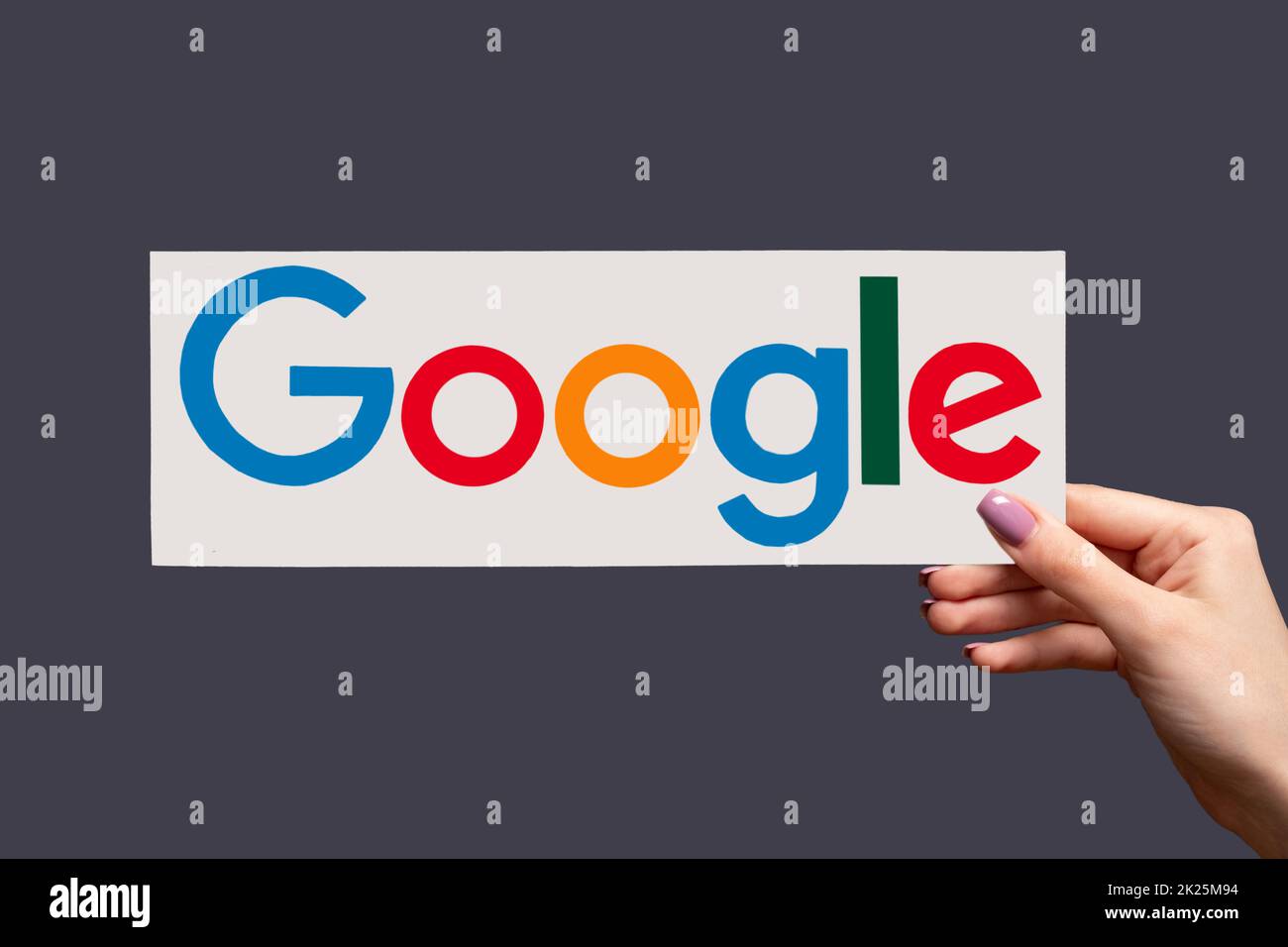 Kharkiv, Ukraine - June 05, 2020: Google logo. Web search engine ...