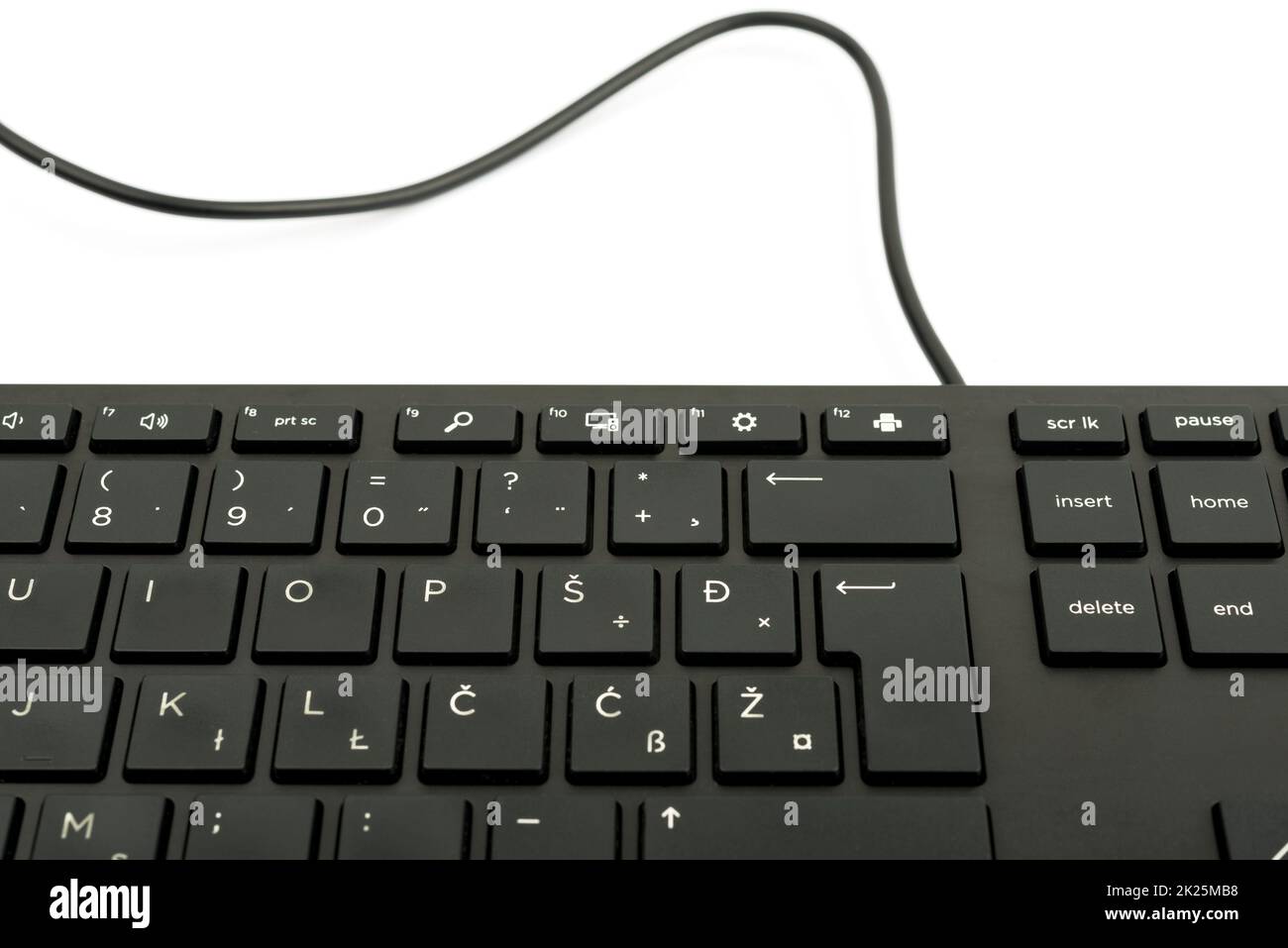 Computer Keyboard And Symbol.Information Medium For Communication ...