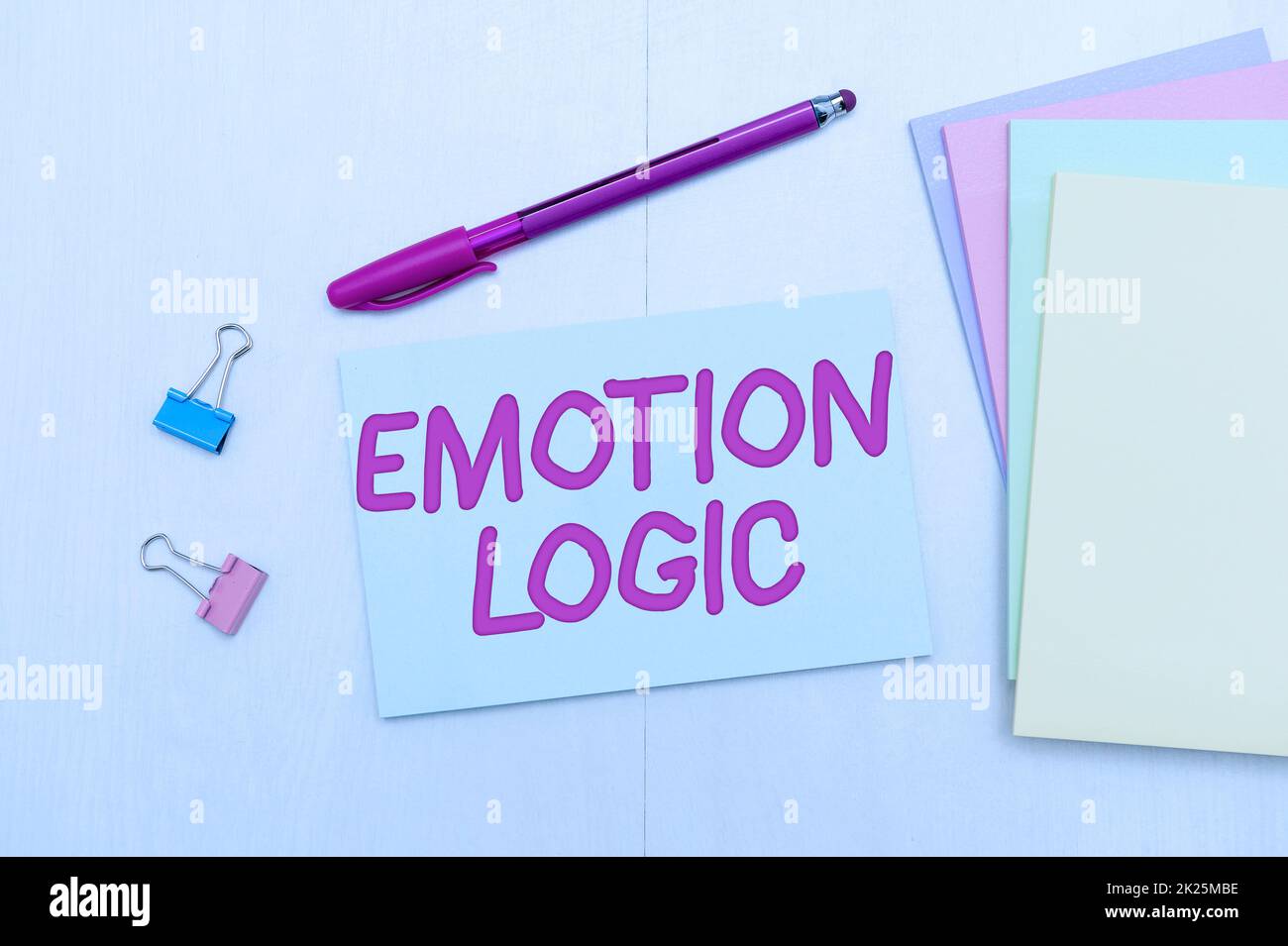 Sign displaying Emotion Logic. Word Written on Heart or Brain Soul or ...