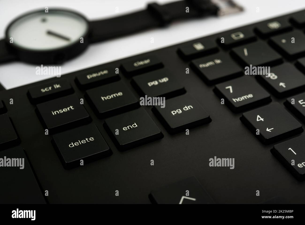 Computer Keyboard And Symbol.Information Medium For Communication ...