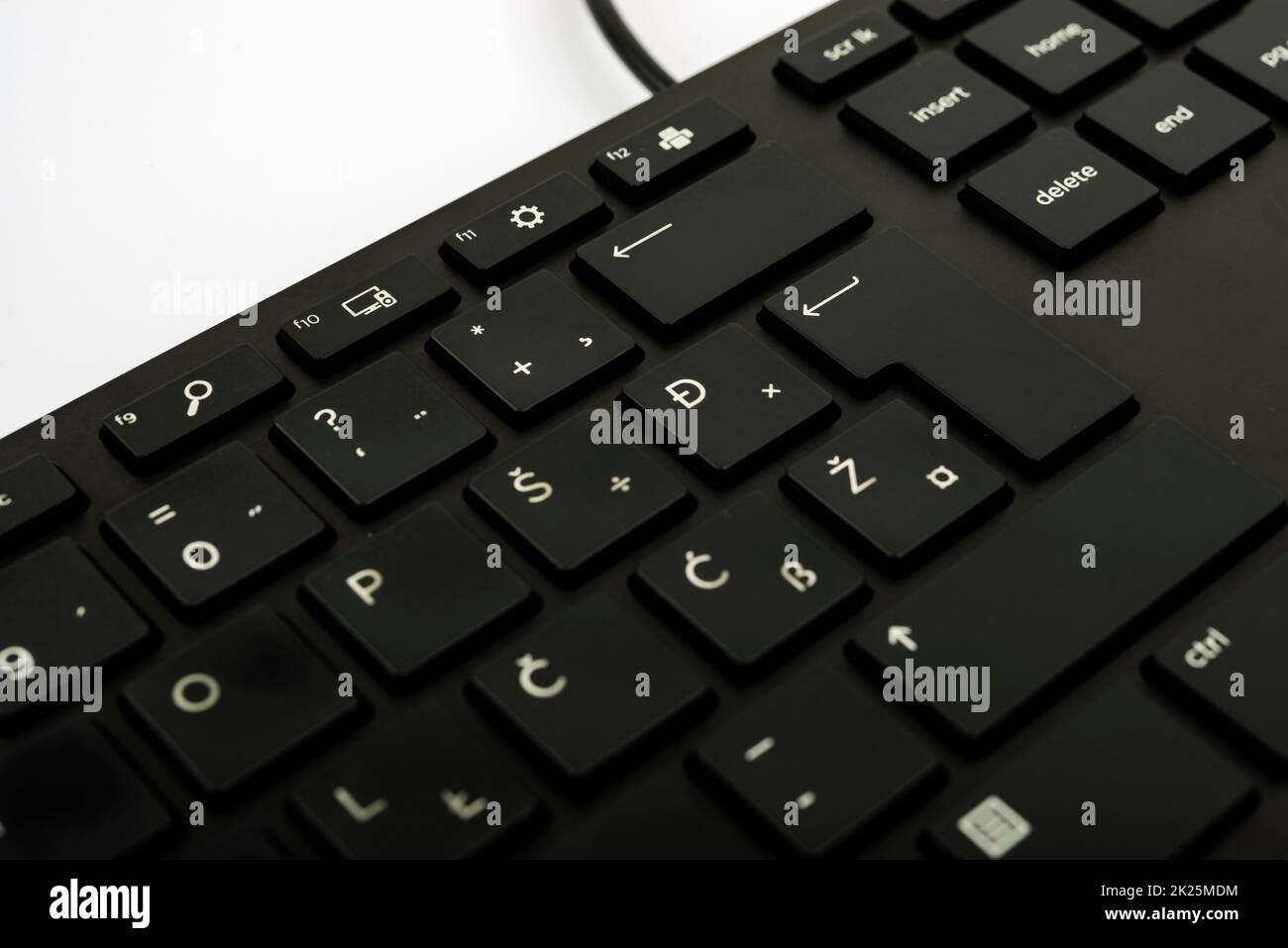 Computer Keyboard And Symbol.Information Medium For Communication ...