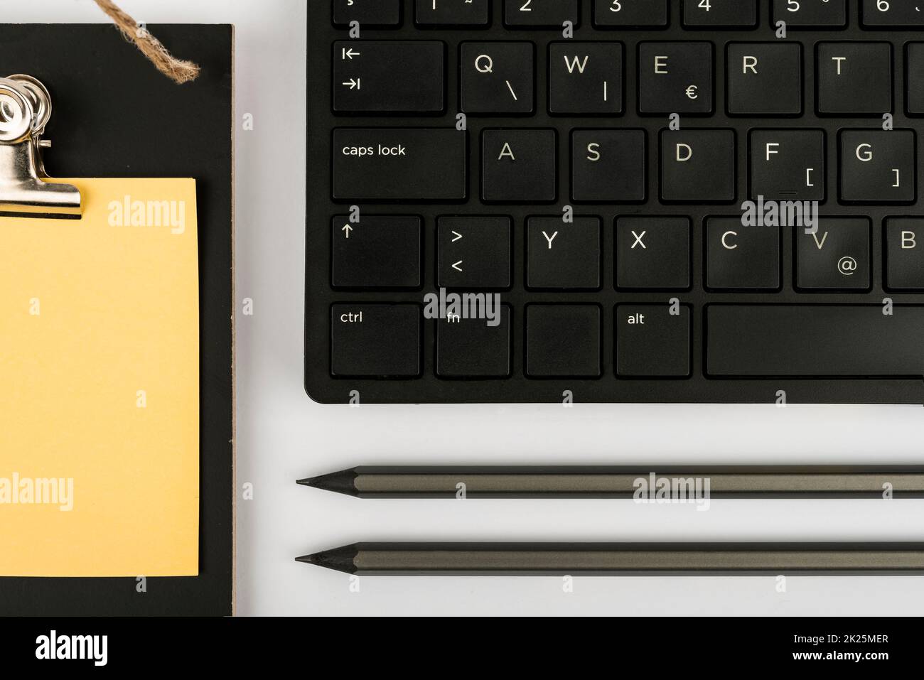 Computer Keyboard And Symbol.Information Medium For Communication ...