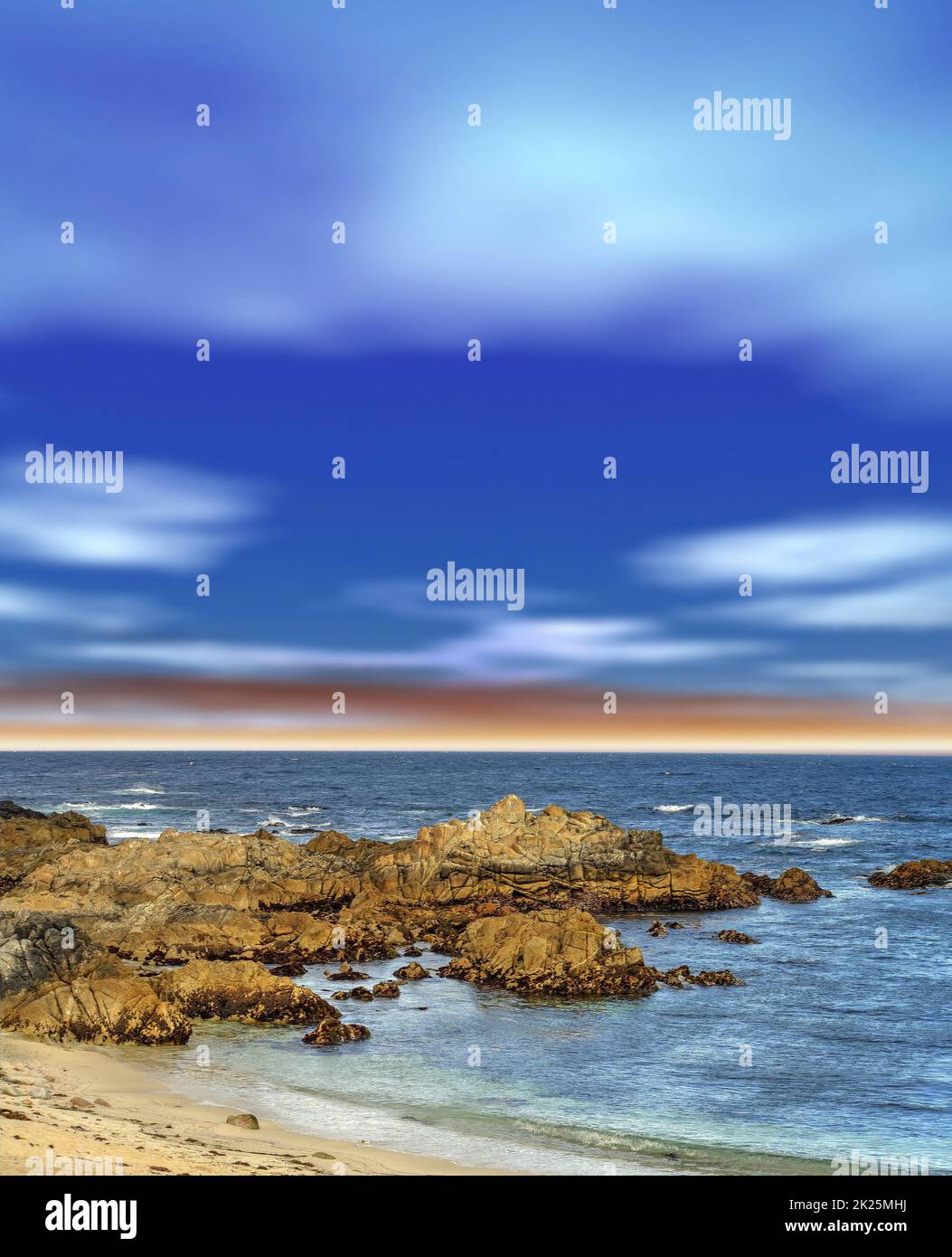 Asilomar State Marine Reserve California Stock Photo - Alamy
