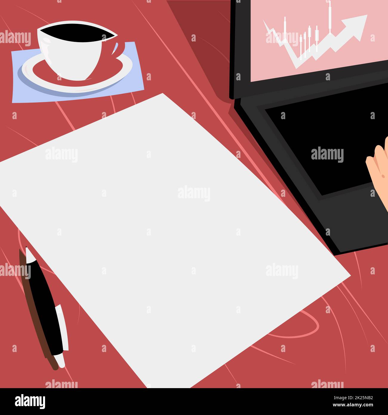 Resting hand on desk hi-res stock photography and images - Alamy