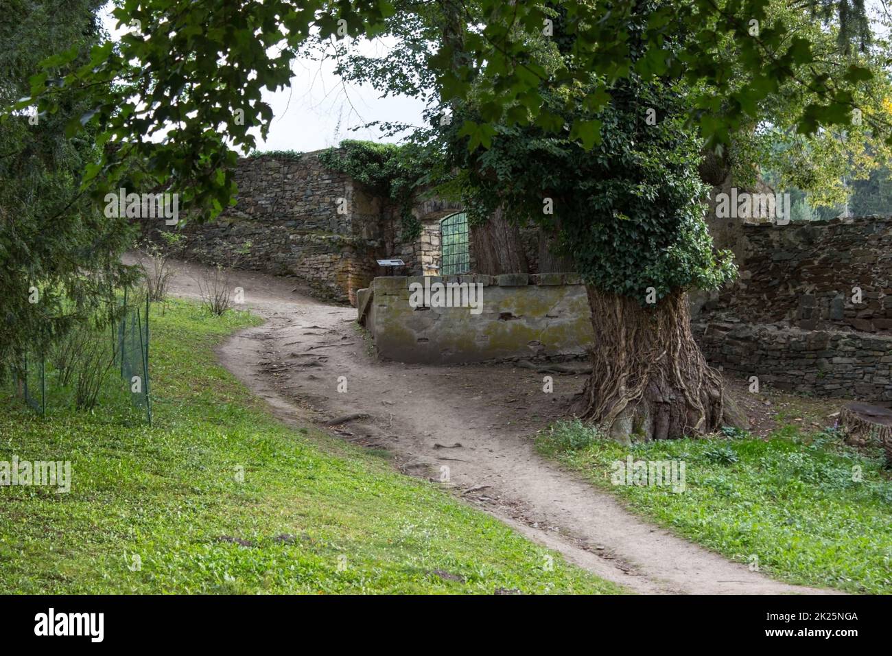 Path to castle hi-res stock photography and images - Alamy