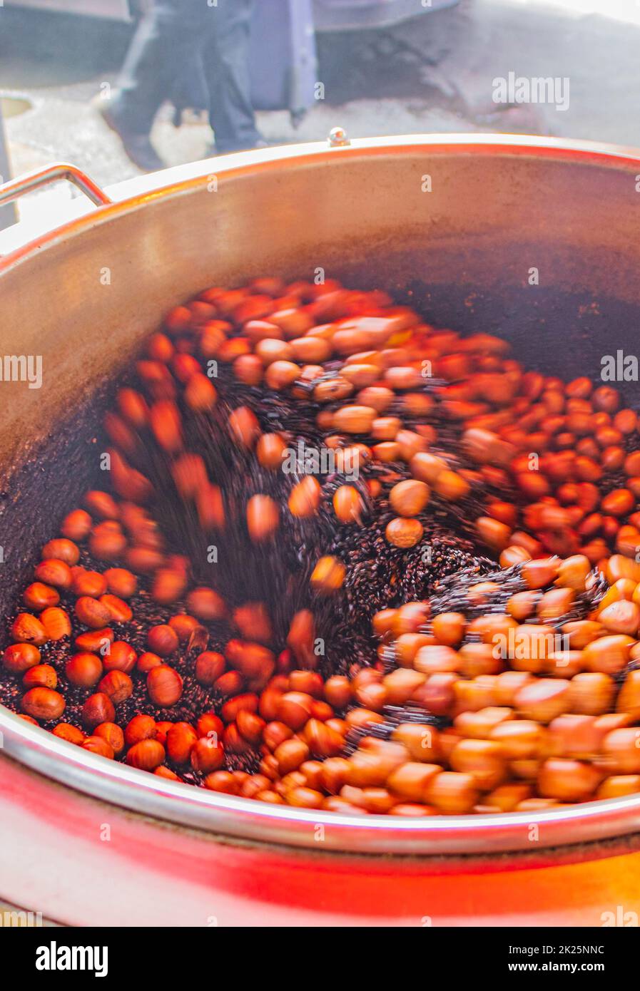 Thai Chinese street food seeds nuts China Town Bangkok Thailand Stock ...