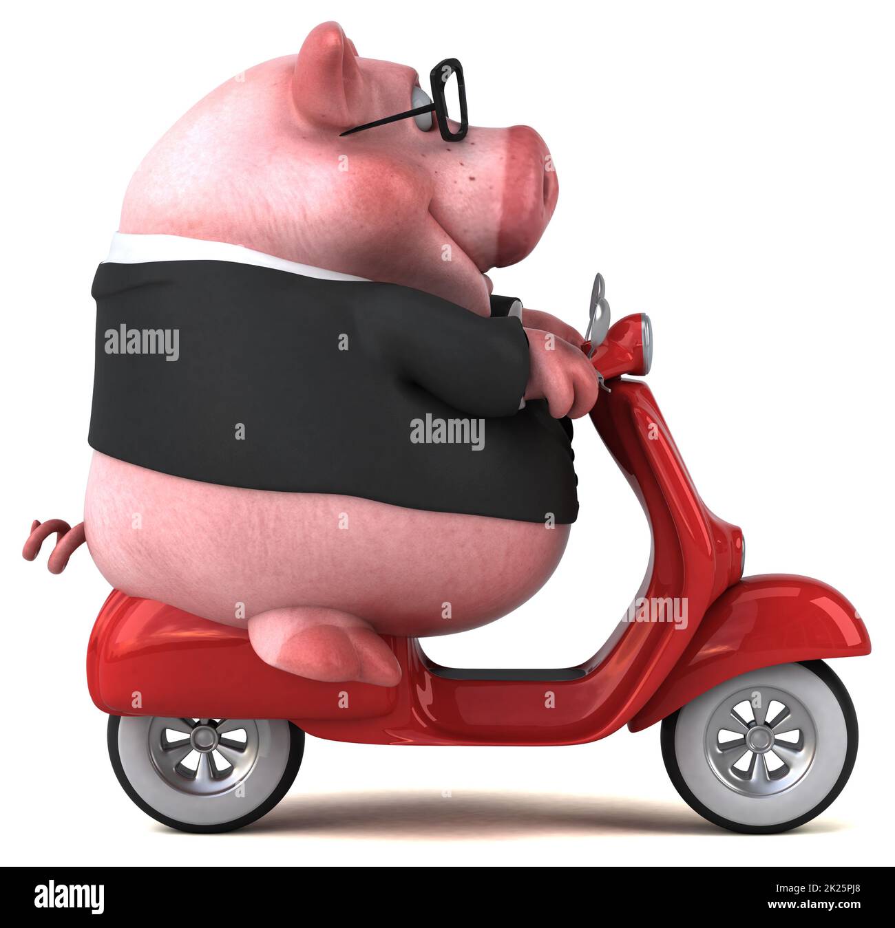3d pig model hi-res stock photography and images - Alamy