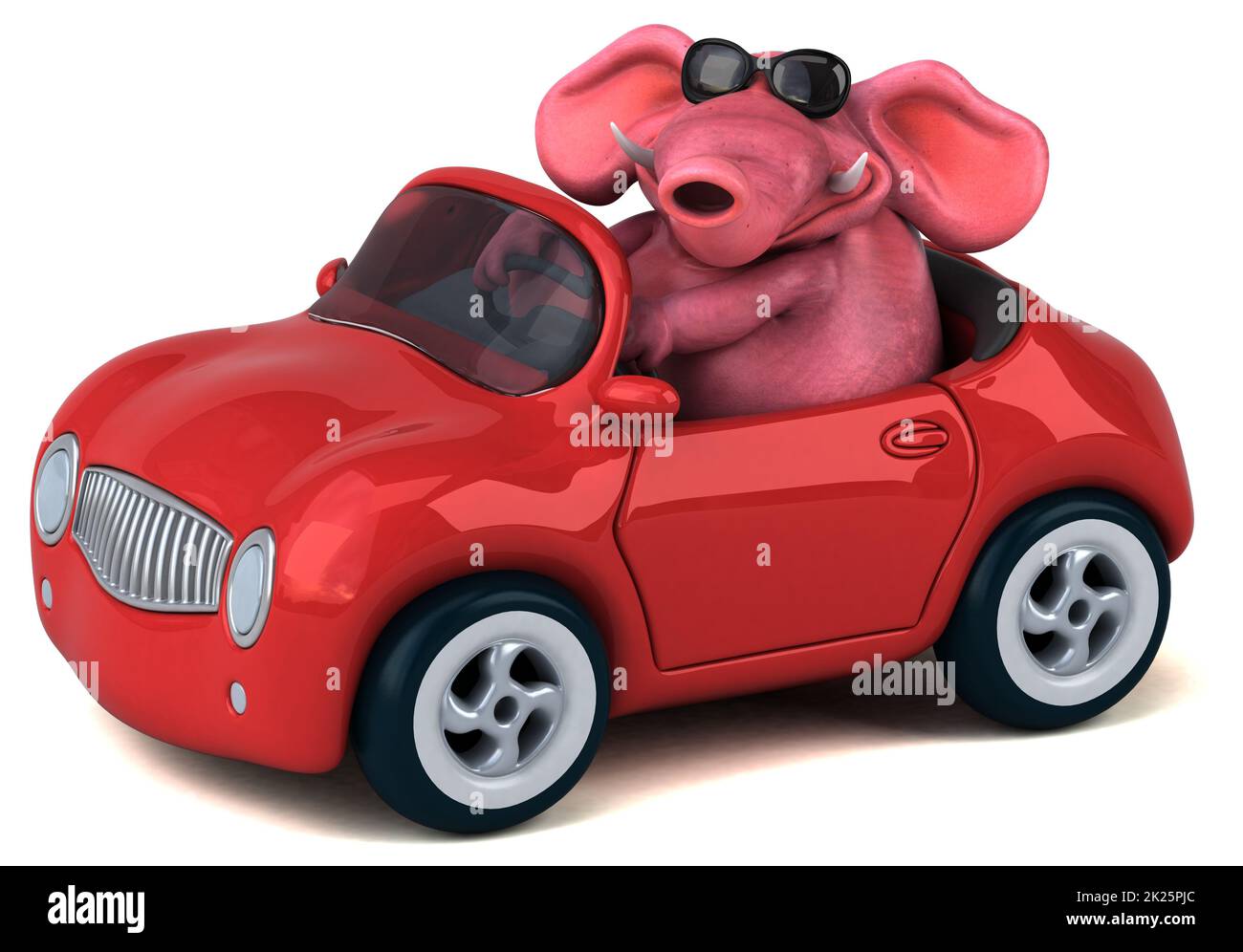 Elephant car Cut Out Stock Images & Pictures - Alamy