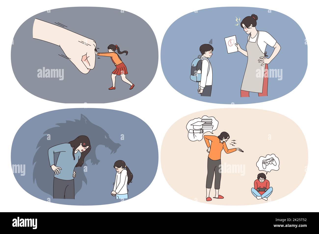 Kids punishment hi-res stock photography and images - Alamy