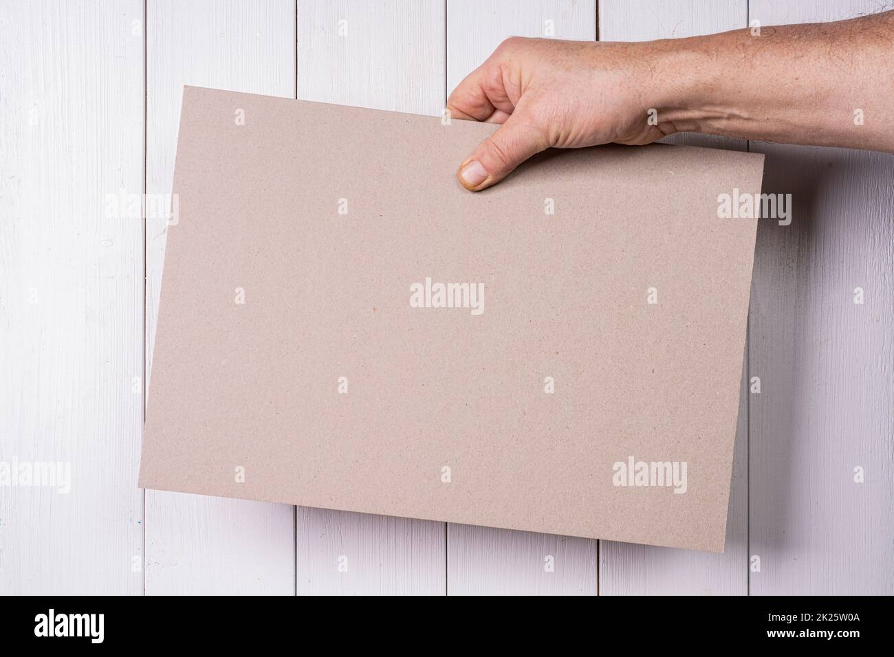 a cardboard sign Stock Photo - Alamy