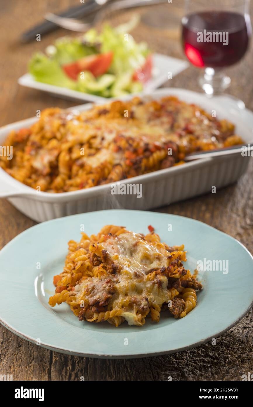 Gratinated pasta hi-res stock photography and images - Alamy