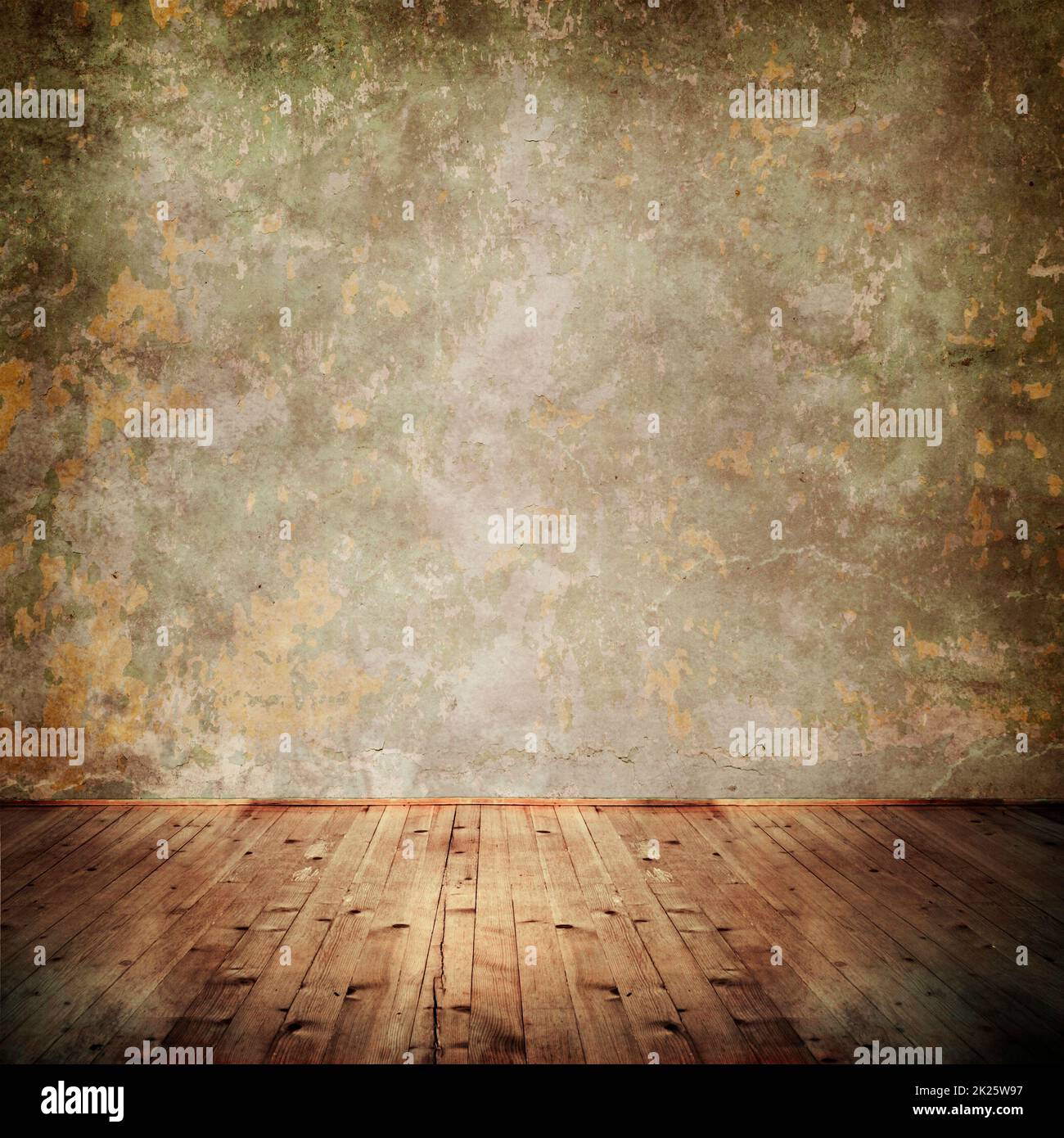 Vintage living room empty hi-res stock photography and images - Alamy