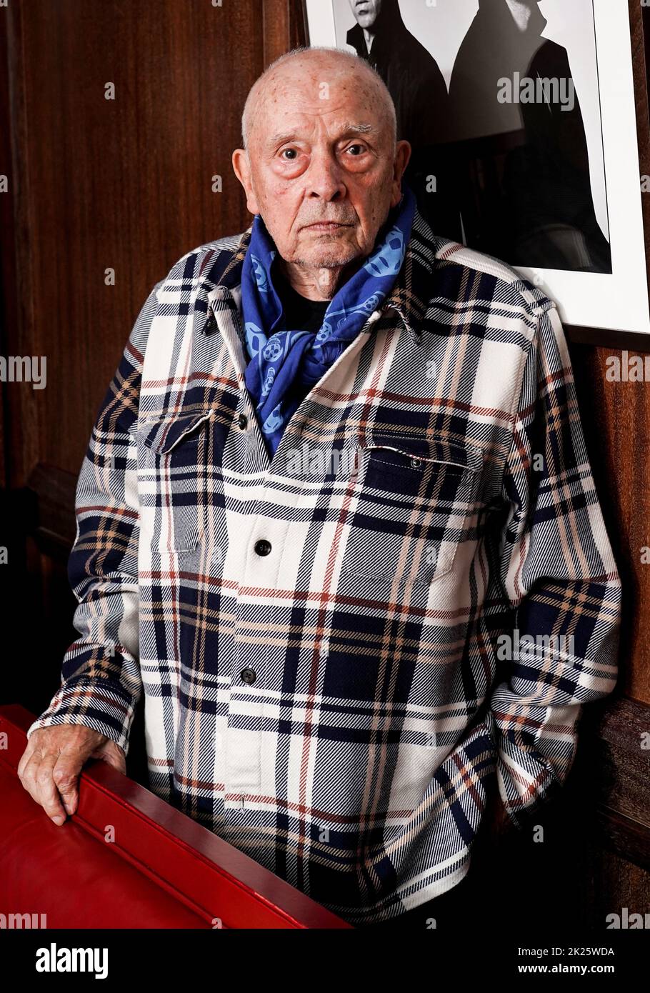 Photographer David Bailey launches his new exhibition Bailey: 'Vision and Sound' at 45 Park Lane ...