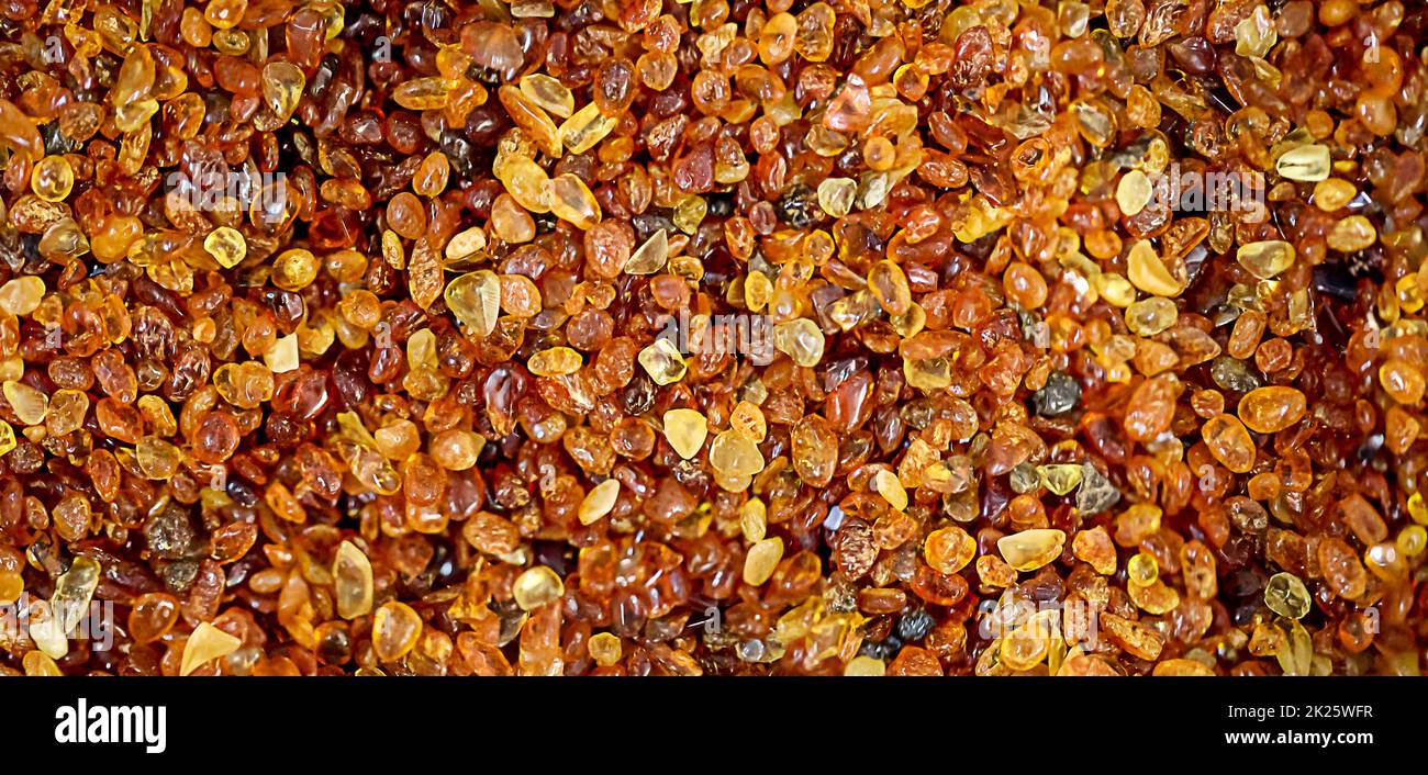 Amber in its natural form and warm color. Amber is often processed into ...
