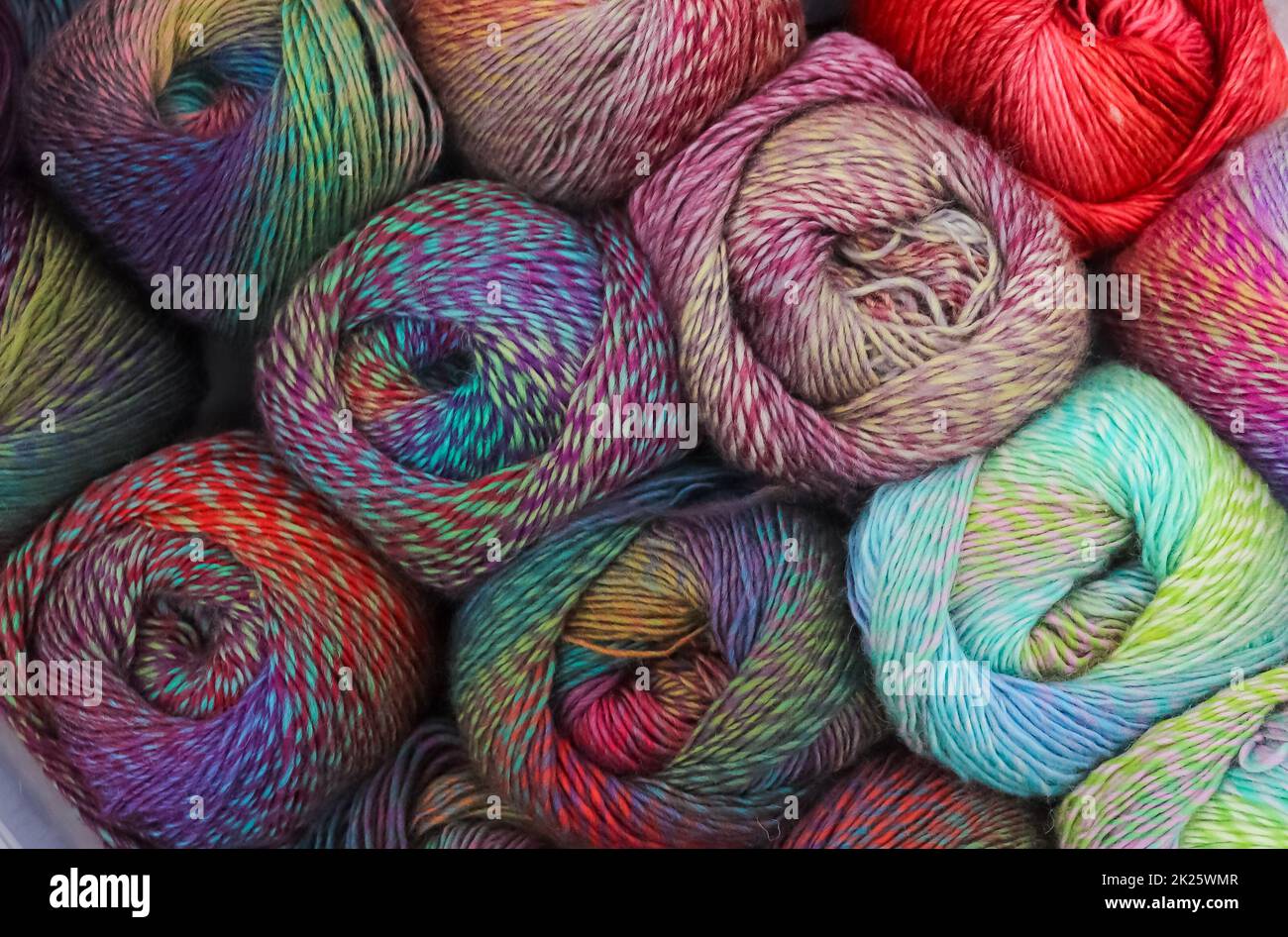 Rolls of yarn hi-res stock photography and images - Alamy