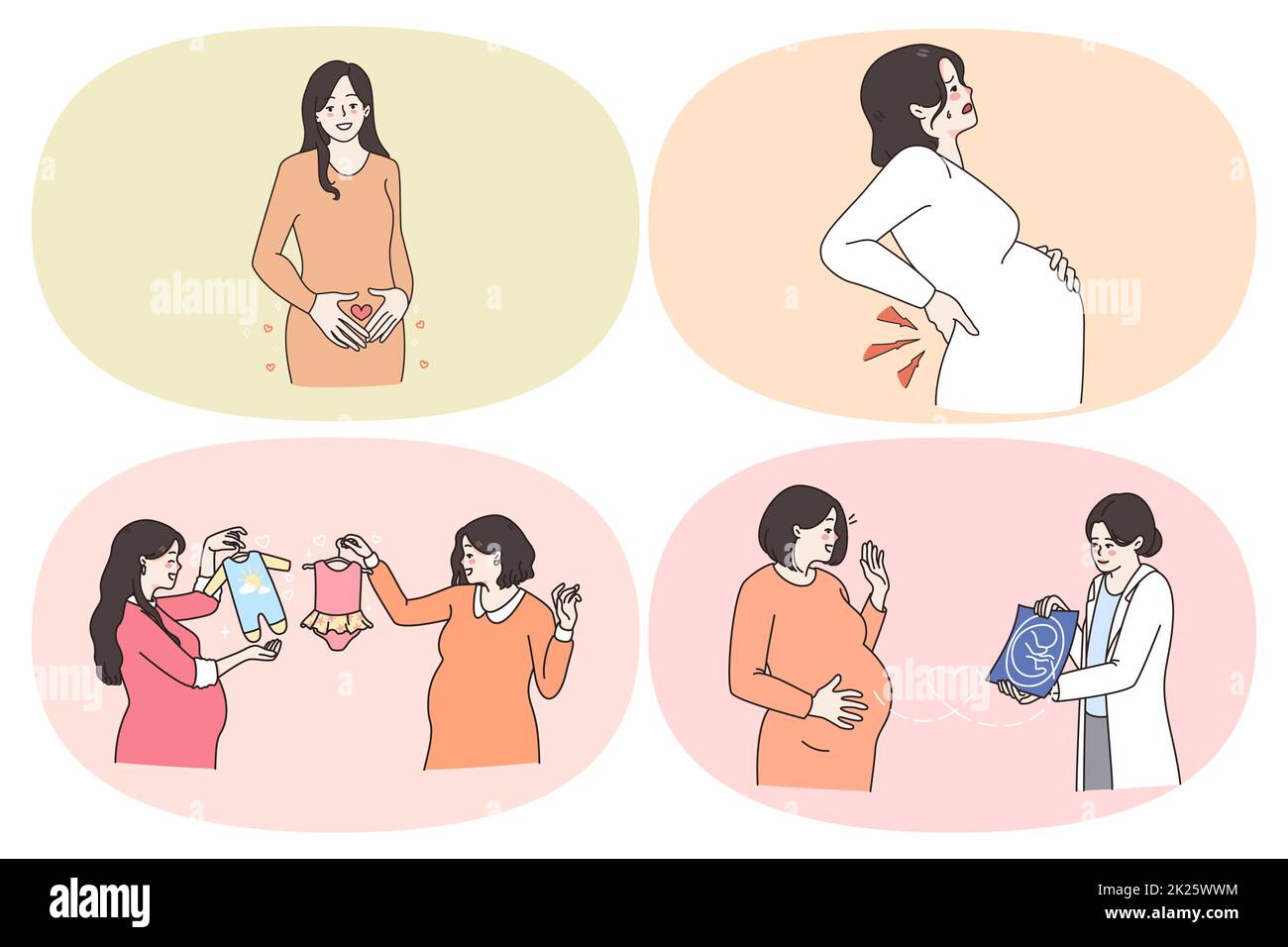 Pregnancy and expecting for baby concept Stock Photo - Alamy