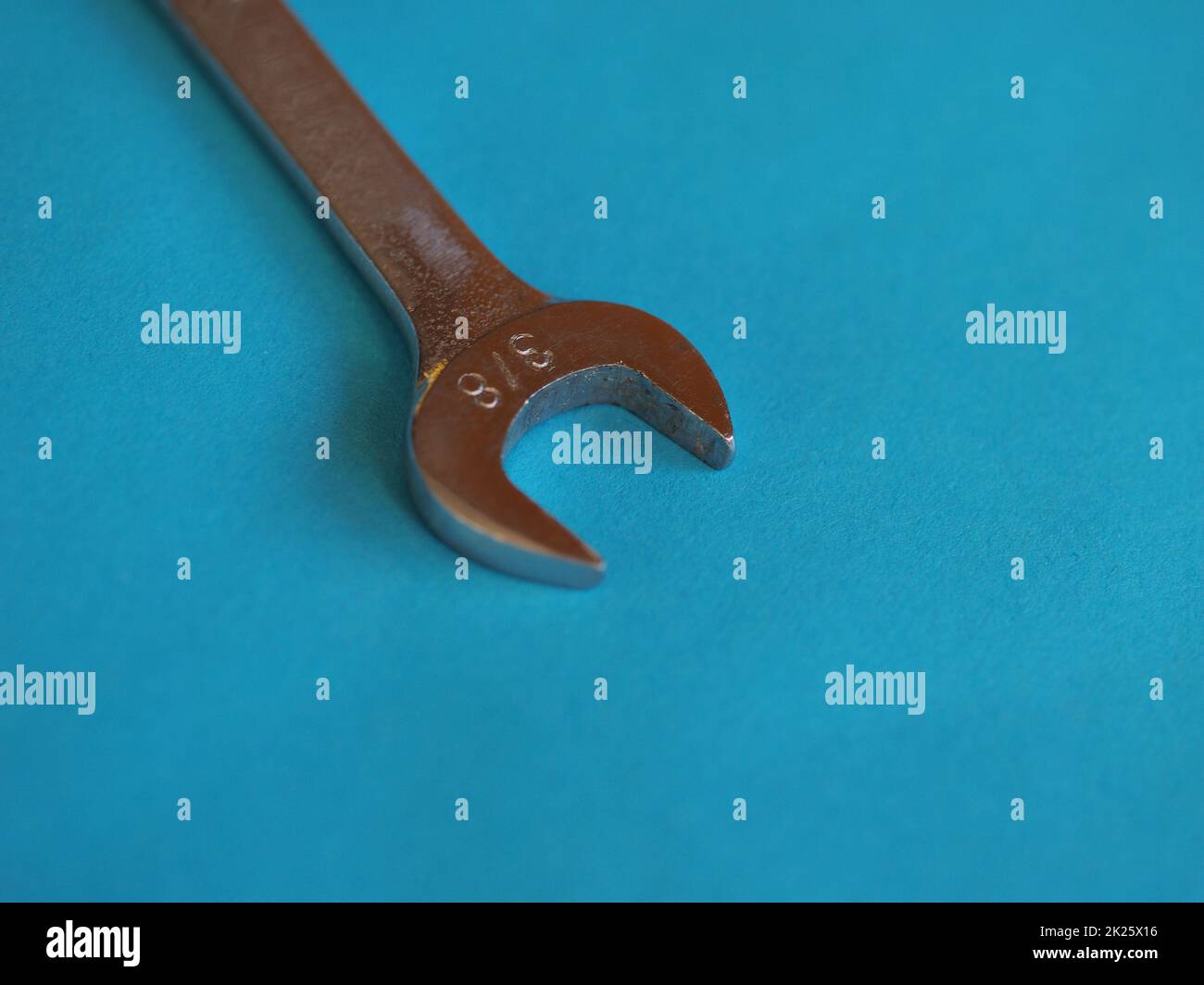 wrench spanner tool Stock Photo - Alamy
